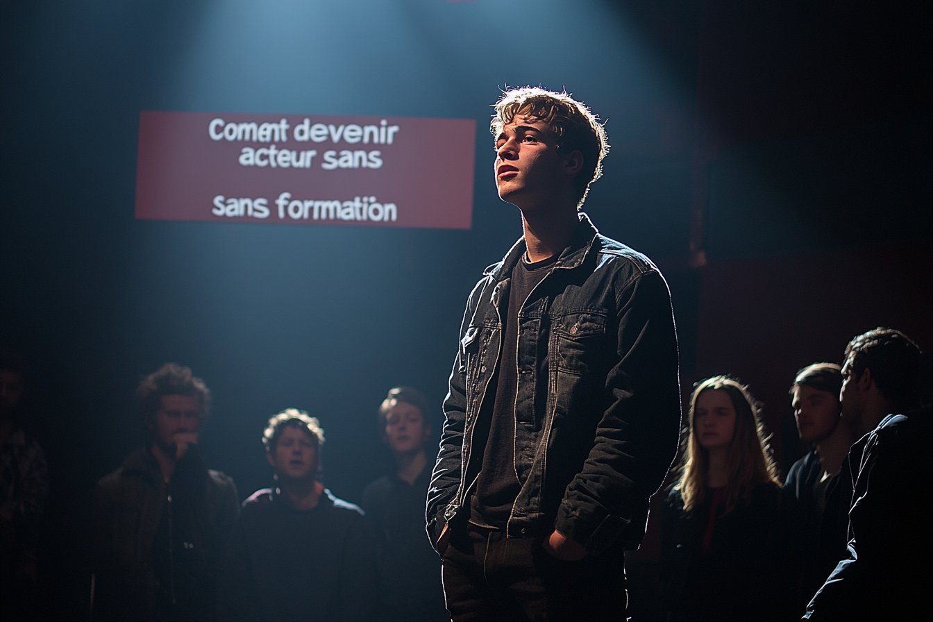 Comment devenir acteur sans formation - Adminiz